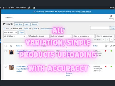 Wordpress Data Entry And Woocommerce Product Upload Upwork
