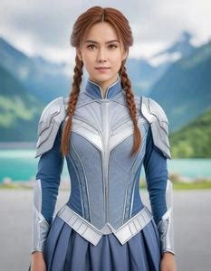 Fictional Characters Female Costume Face Swap Insert Your Face ID 1023625