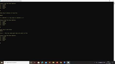 Github Vats Techdatastorecdr This Is A File Based Key Value Data Store That Supports The
