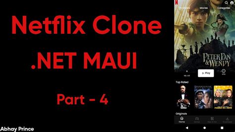 Part 4 Netflix Clone Using Net Maui By Abhay Prince Step By Step Net Maui Build From Scratch