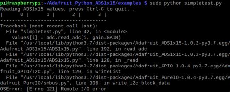OSError Errno Remote I O Error With ADS Issue CodeHubApp CodeHub GitHub