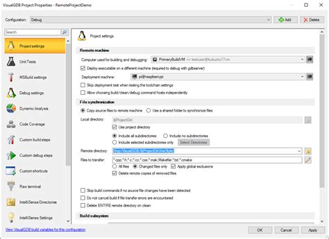 Sharing Common Visualgdb Settings With Team Settings Engine Visualgdb Tutorials