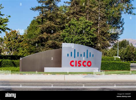 Cisco Systems Sign Stock Photo Alamy