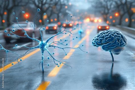 Synaptic Plasticity Synaptogenesis And Brain Computer Interface Neural Pathways Concept Showing