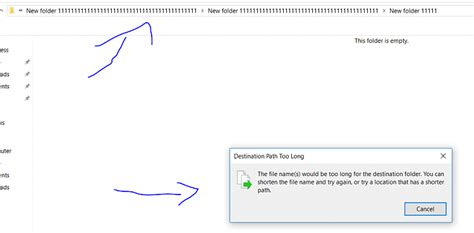 256 Character Limit Still Exists On Windows 10 Windows 10 Forums