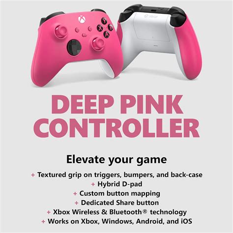 Xbox Core Wireless Gaming Controller Deep Pink Xbox Series Xs