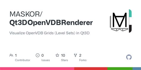 GitHub MASKOR Qt3DOpenVDBRenderer Visualize OpenVDB Grids Level