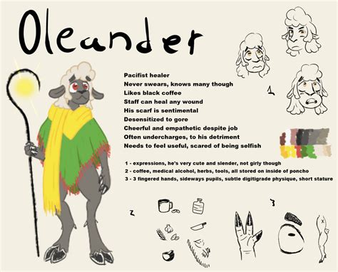 Oleander The Sheep My Fursona Reference By Mysteria Fantasy On