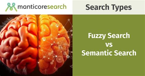 fuzzy search vs semantic search unraveling advanced search technologies