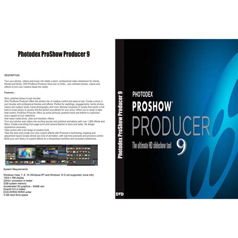 jual pc dvd program photodex proshow producer 9 shopee indonesia