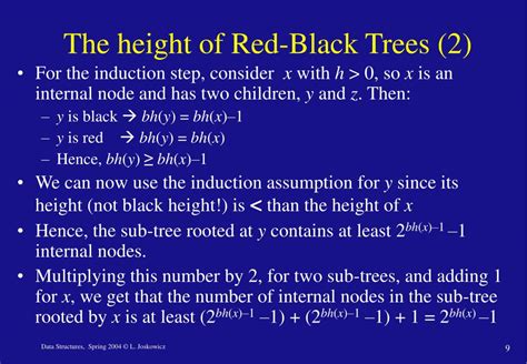 PPT Data Structures LECTURE 9 Balanced Trees PowerPoint