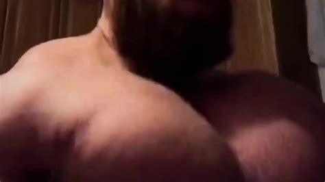 Some Bodybuilder Pec Bouncing And Flexing