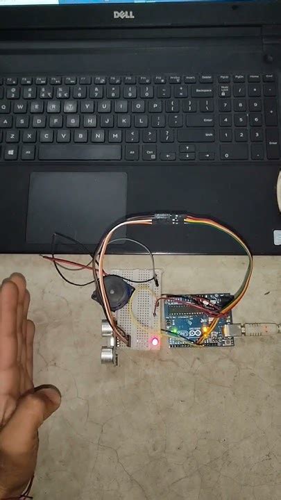 Ultrasonic Sensor Arduino And Buzzer Arduino Electronics Shorts Buzzer Ultrasonicsensor