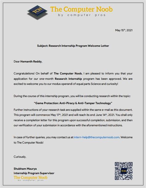 Hemanth Reddy On Linkedin Internship Research Computerscience