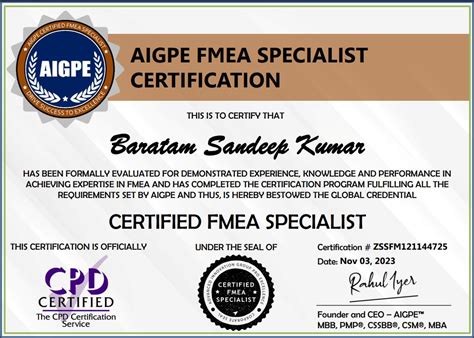 Aigpe Fmea Sixsigma Quality Advanced Innovation Group Pro Excellence Aigpe™