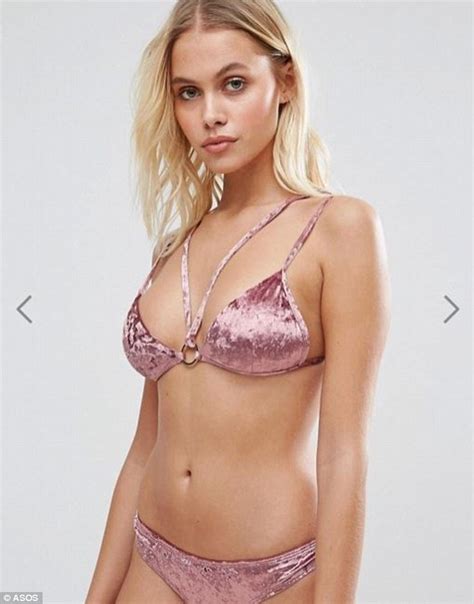 Would You Wear A Velvet Bikini Daily Mail Online