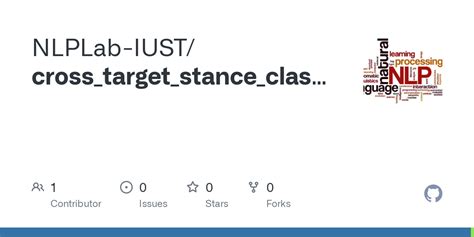GitHub NLPLab IUST Cross Target Stance Classification