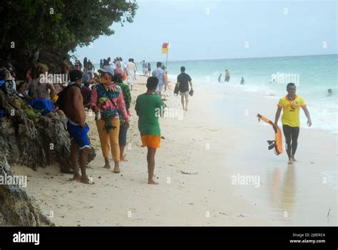 Lifeguard Puka Shell Beach Boracay The Visayas Philippines