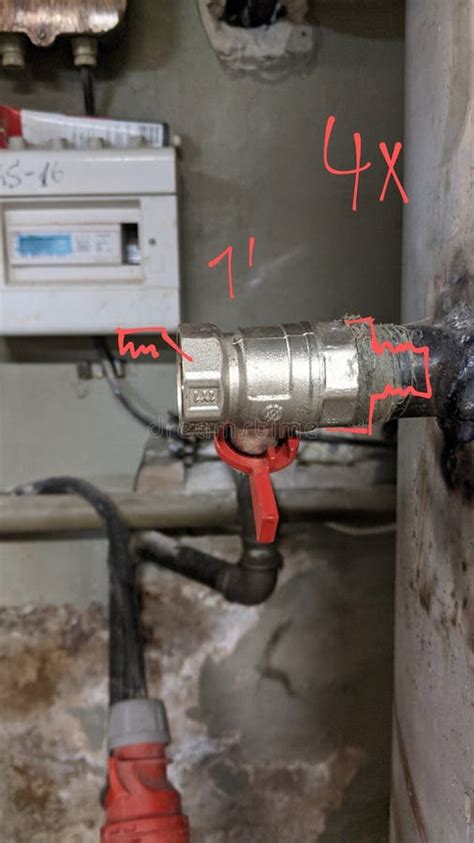 metal parts and structures correction of errors in the work process stock image image of