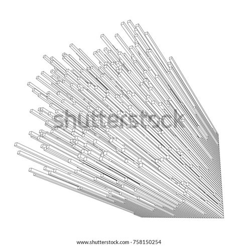 Big Data Visualization Machine Learning Algorithms Stock Vector Royalty Free 758150254