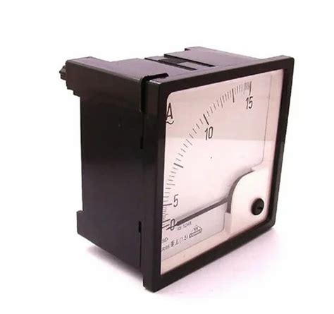 Single Phase Yokins Analog Ammeter Dimension 96x96 Inch Model Name Number Y1 At ₹ 590 Piece