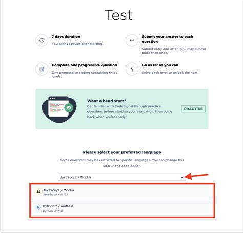 Taking An Assessment On Codesignal Codesignal Knowledge Base
