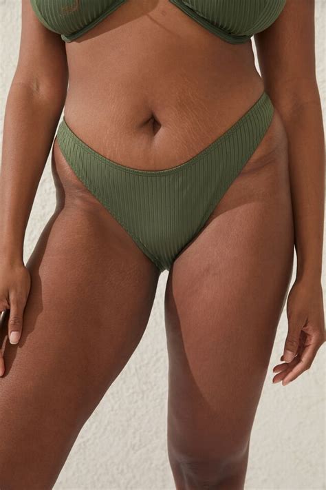 High Side Brazilian Seam Bikini Bottom