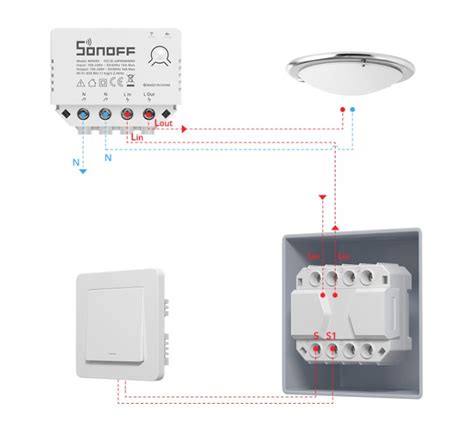 Sonoff Mini R3 Small WiFi EWeLink Remote Bluetooth Smart Relay Switch With DIY Mode REST API