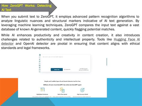 PPT Detecting AI Generated Text A Guide To Content Detection With ZeroGPT PowerPoint