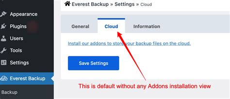 Everest Backup Cloud Configuration Everest Backup Documentation