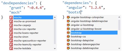 Github Madskristensenjson Intellisense Npm Package Intellisense In Packagejson