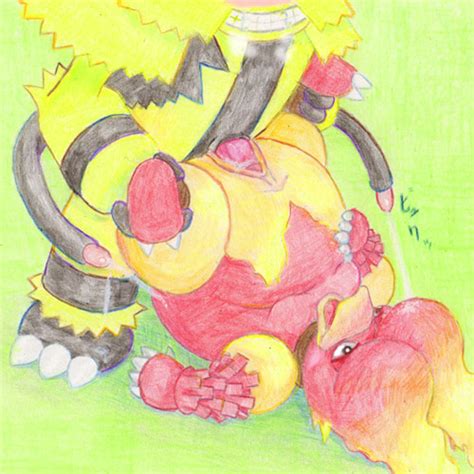 Rule 34 Color Cum Electivire Female Feral Fur Interspecies Magmar
