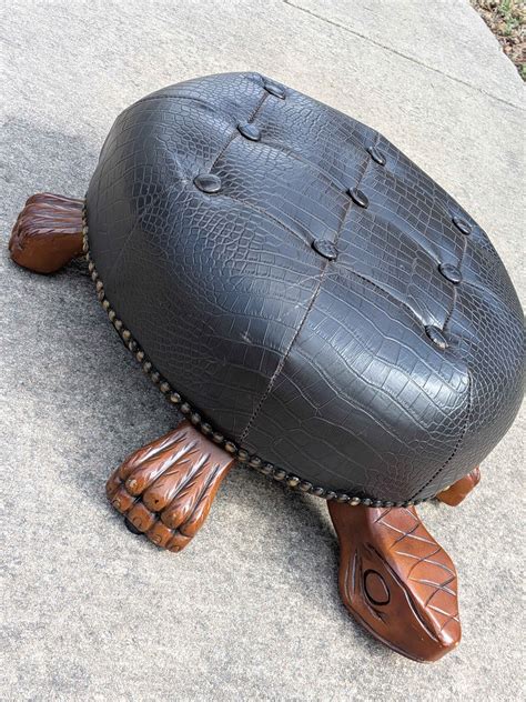 Turtle Ottomanfoot Stool Vintage Ottomans And Footstools Dessau
