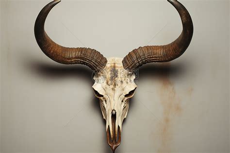 野生牛头骨高清图片下载 正版图片601058915 摄图网