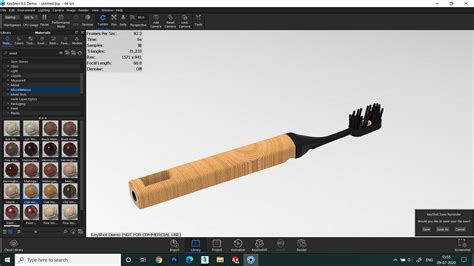 Render And Explorations Bamboo Handle By Tejas Pawar Medium