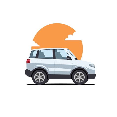 Cartoon Suv Car Vector Illustration 10682090 Vector Art At Vecteezy