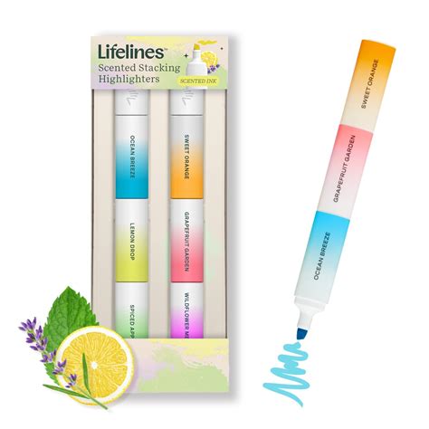 Scented Highlighters 2 Pack Lifelines