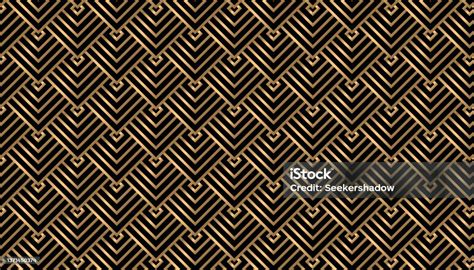 스퀘어 라인 패턴 요소와 럭셔리 다크 골드 포스터 전단지 디지털 보드를 위한 벡터 우아한 아르누보 배경 황금 깃털 컨셉 아르 데코 스타일 금 금속에 대한 스톡 벡터 아트 및