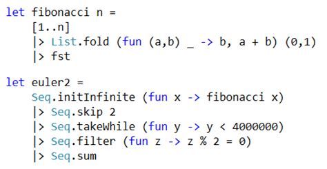 Jeremy Bytes Functional Practice Euler Problem 2 In F