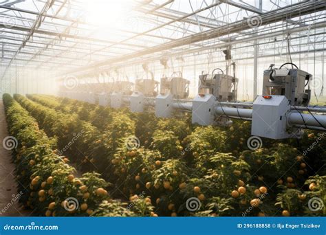 Automated Robot Efficiently Harvesting Ripe Tomatoes In A State Of The