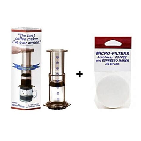 에어로프레스 커피메이커마이크로 종이필터 1팩350매 뉴마켓
