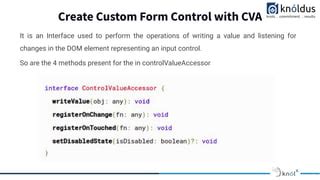 Introduction To Custom Form Control PPT