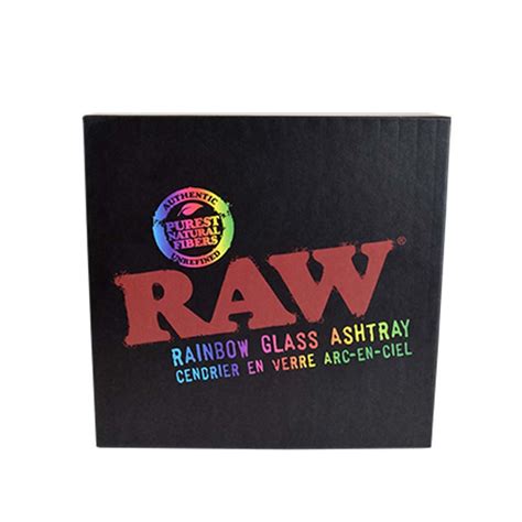 Raw Prism Diamond Facet Cut Ashtray Rainbow Bc Smoke Shop