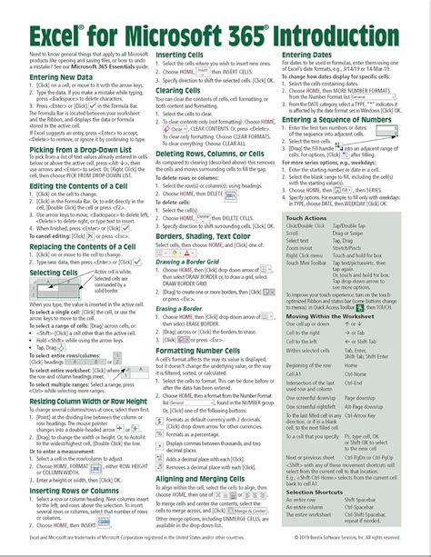 Excel Quick Reference Guide Windows Version Bahrain Ubuy