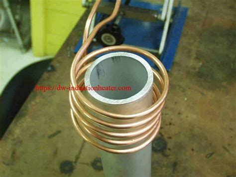Induction Heating Aluminum Pipe With Igbt Induction Heater