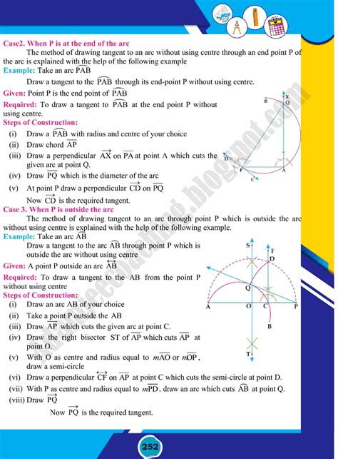 Adamjee Coaching Practical Geometry Circles Maths Class 10th Text Book