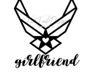 Air Force Girlfriend Etsy