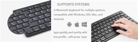 Anker Universal Bluetooth Wireless Keyboard Ultra Compact Slim Profile Wireless Bluetooth