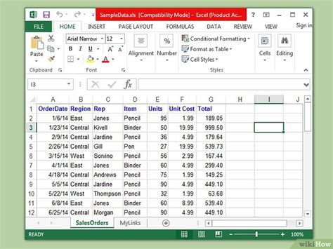 Een Database Maken Van Een Excel Spreadsheet Wikihow
