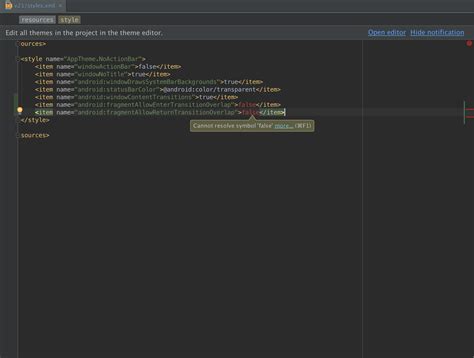 Android How To Set Fragment Transitions To Not Overlap In Stylesxml